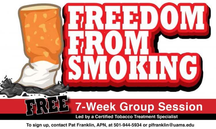 Freedom From Smoking Support Groups to Begin at UAMS Winthrop P ...