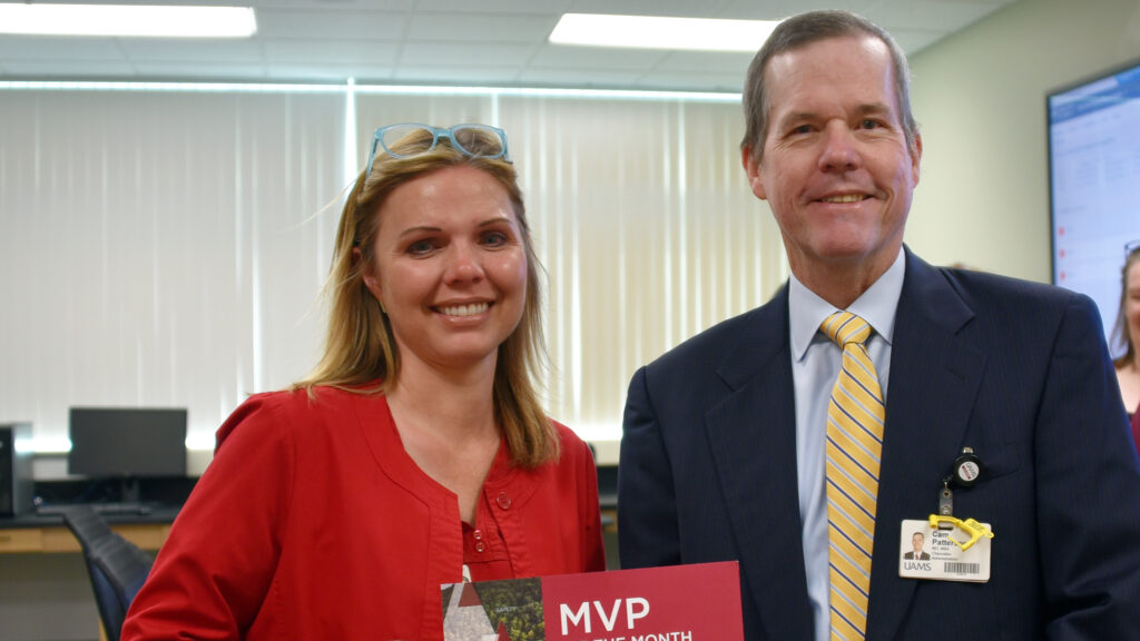 June MVP — April Wurtz | UAMS News