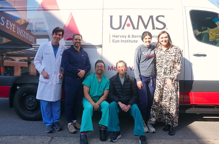 UAMS GoVision Van Rolls Out, Screens First Patients | UAMS News