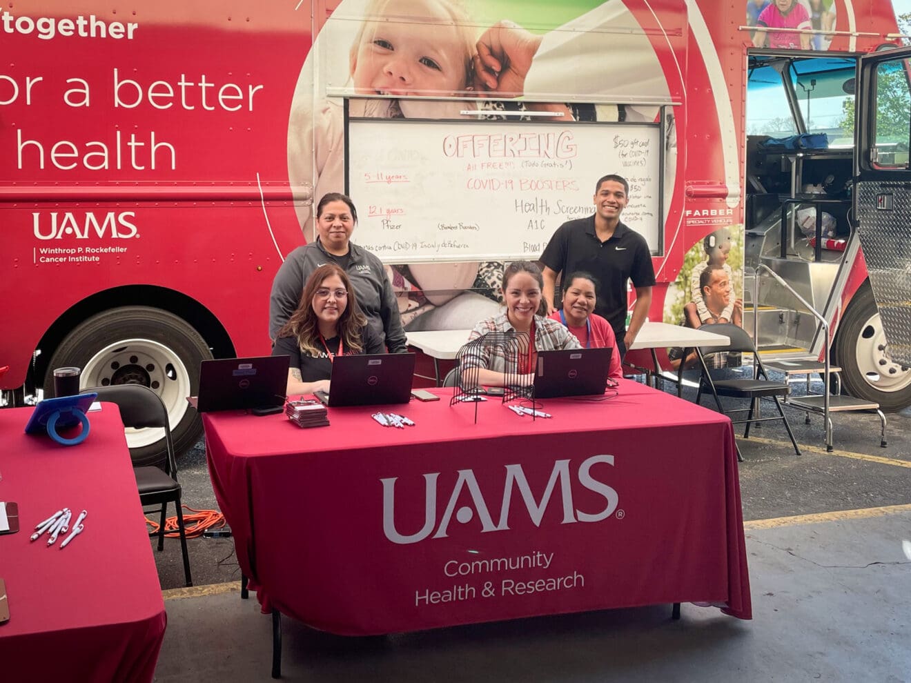 UAMS Mobile Health Units Now Feature Internet Access | UAMS News